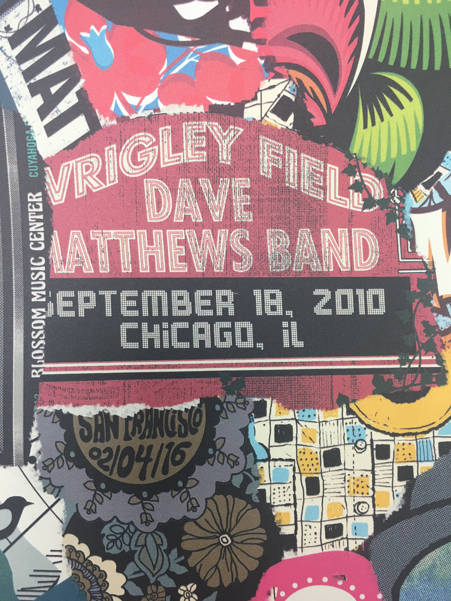 Dave Matthews Band - 2017 Methane Studios poster 25th Anniversary ...