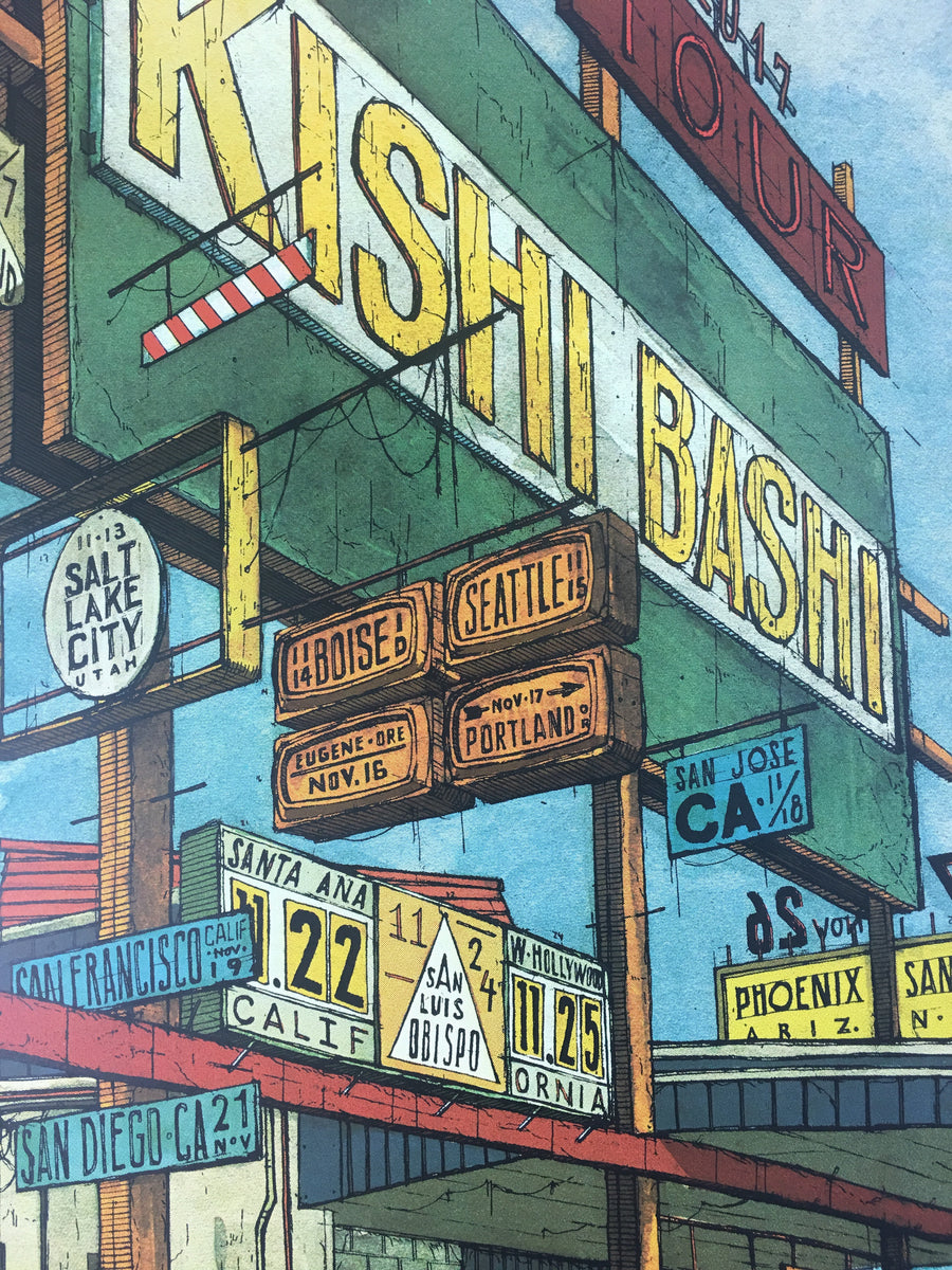 Kishi Bashi - 2017 Landland Poster Winter Tour – Sold Out Posters