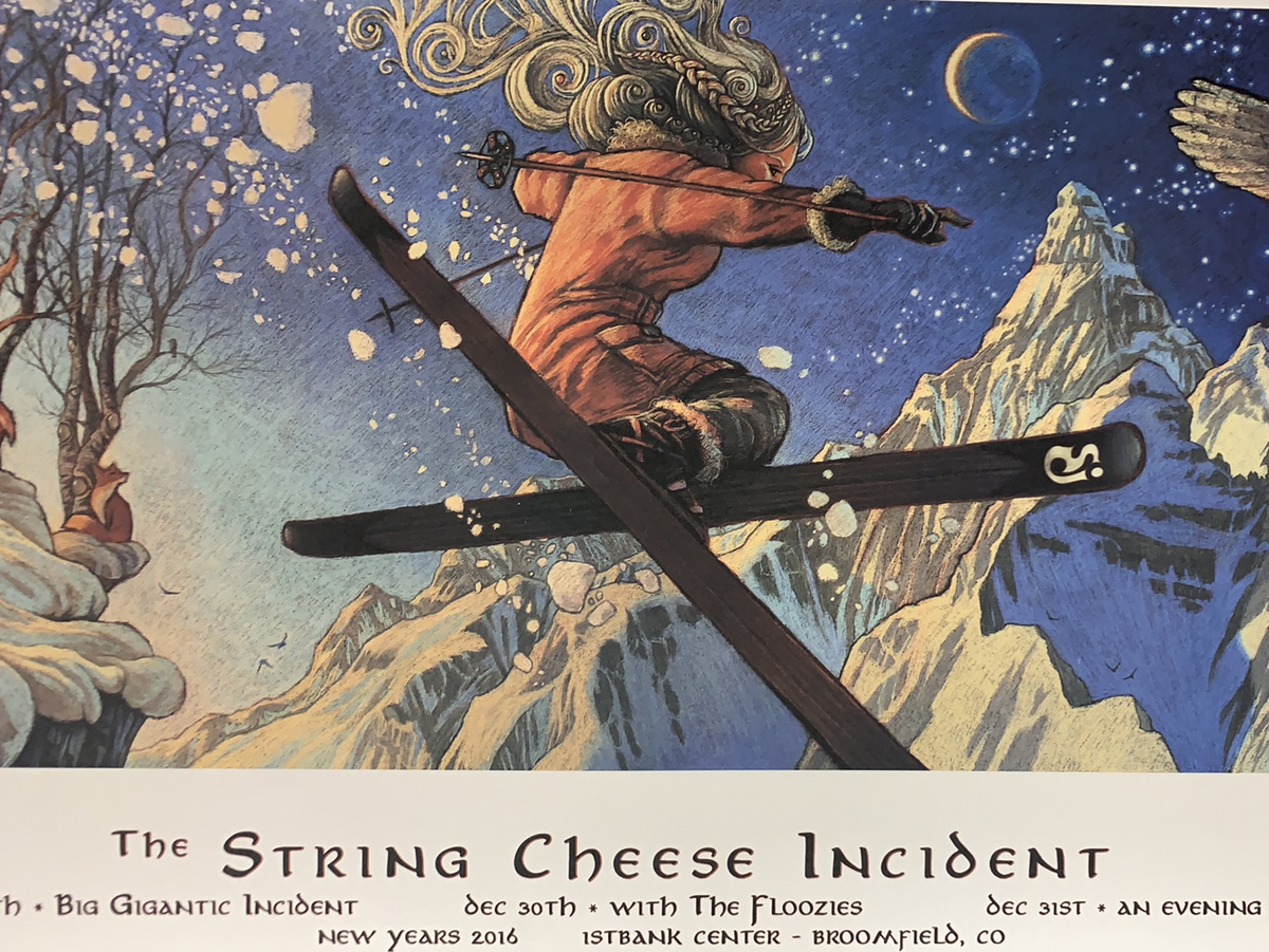String Cheese Incident - 2016 poster Broomfield, CO – Sold Out Posters