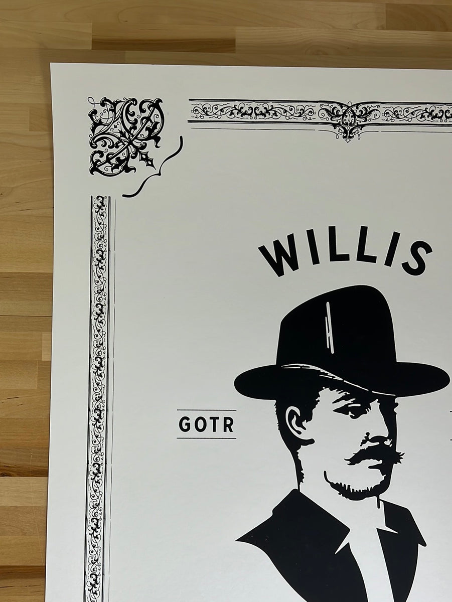 Mumford & Sons - 2013 poster Willis GOTR art print – Sold Out Posters