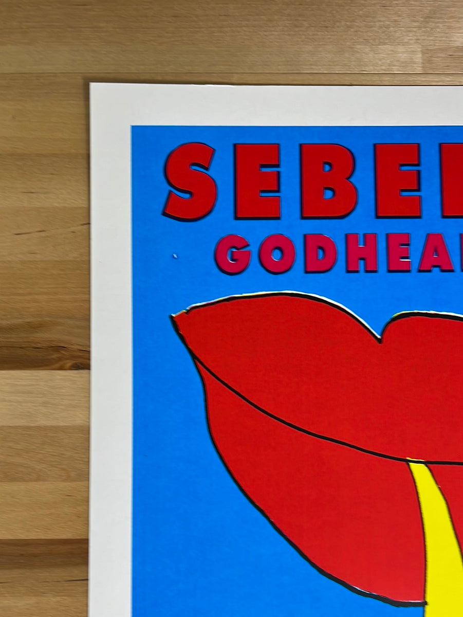 Sebadoh - 1995 Matt Getz poster San Diego, Hollywood, CA – Sold Out Posters