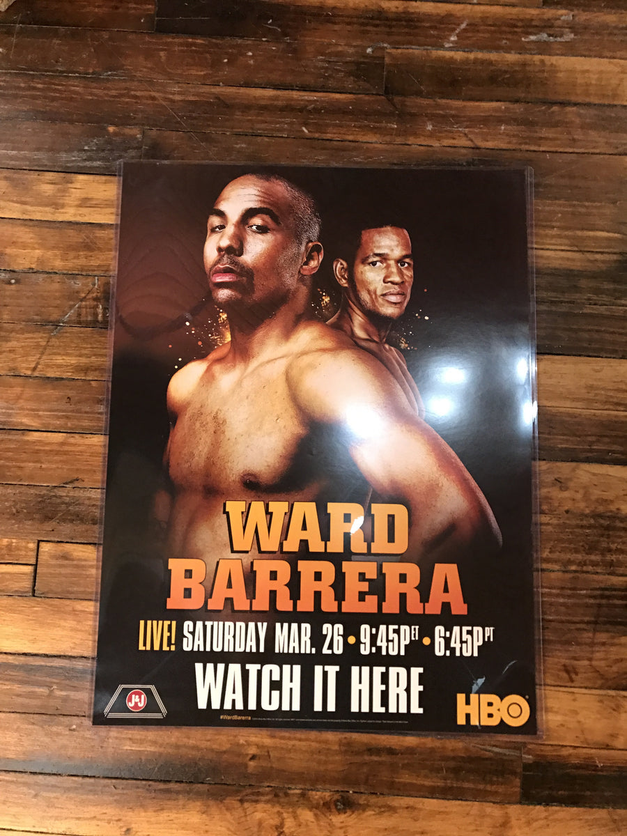 Boxing poster Ward vs. Barrera HBO PPV – Sold Out Posters