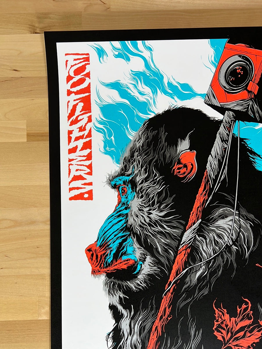 Foo Fighters - 2018 Ken Taylor poster Sydney, AUS – Sold Out Posters