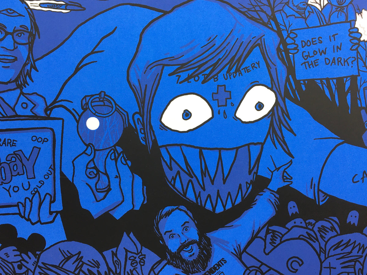 Flatstock 16 - 2008 Daniel Danger poster Austin, TX Austin Convention ...