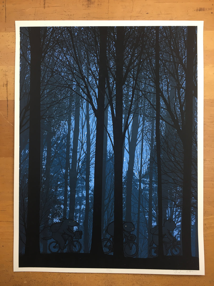 Screens 'n' Spokes - 2010 Jay Ryan Art Print – Sold Out Posters