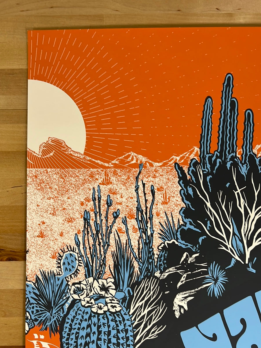 Nathaniel Rateliff & the Night Sweats - 2017 poster Red Rocks Morrison ...