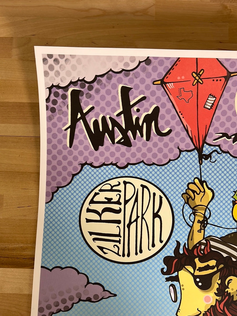 Austin City Limits Festival - 2014 Commemorative ACL Poster, TRUTH Mik ...