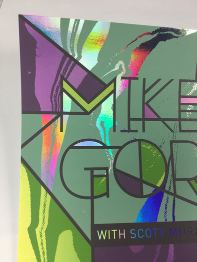 Mike Gordon - 2017 Status Serigraph Poster Fall Tour FOIL – Sold Out ...