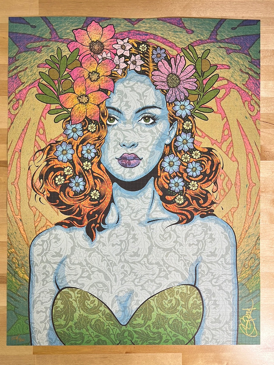 Sappho - 2022 Chuck Sperry poster blotter art print – Sold Out Posters